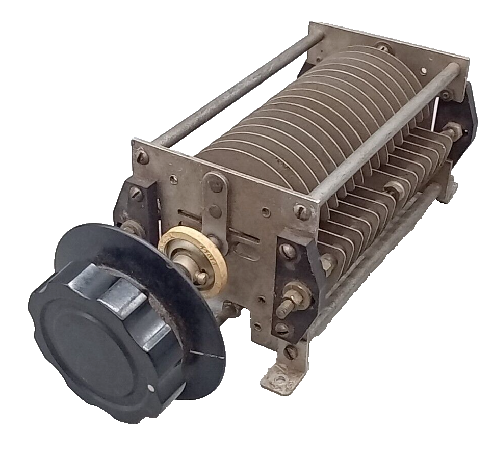 NATIONAL RADIO TYPE DX Vintage air variable 2 gang capacitor 2 X 55 ...