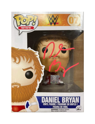 WWE Funko Pop #07 Signed by Bryan Danielson 100% Authentic With COA ...