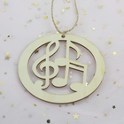 20Pcs Music Notes Shaped Wood DIY Craft Cutouts Musical Notes ...