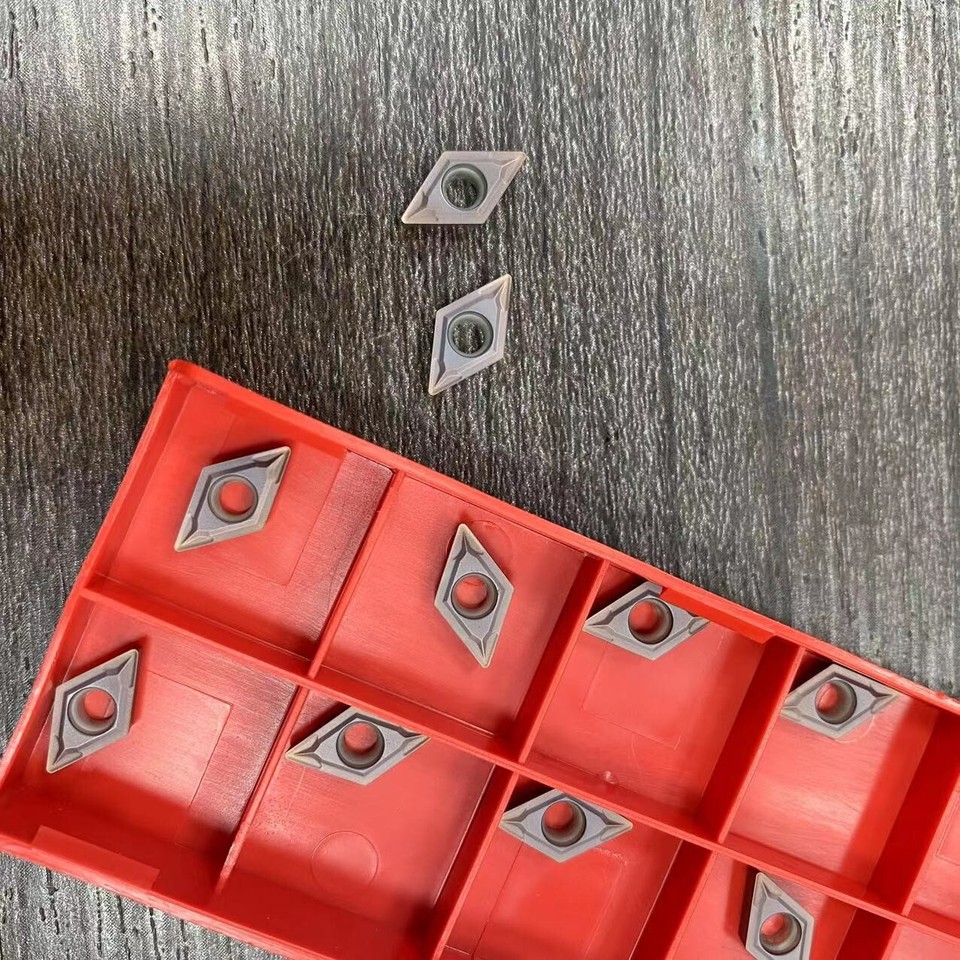 50Pcs DCMT070204 CK251 Carbide Inserts For Lathe Turning Tool Boring ...