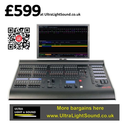 Zero 88 Solution dmx moving light console stage theatre lighting suit ...