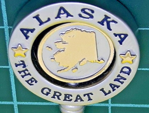 Vtg Alaska Souvenir Spoon the Great Land Spinner of the 49th State ...