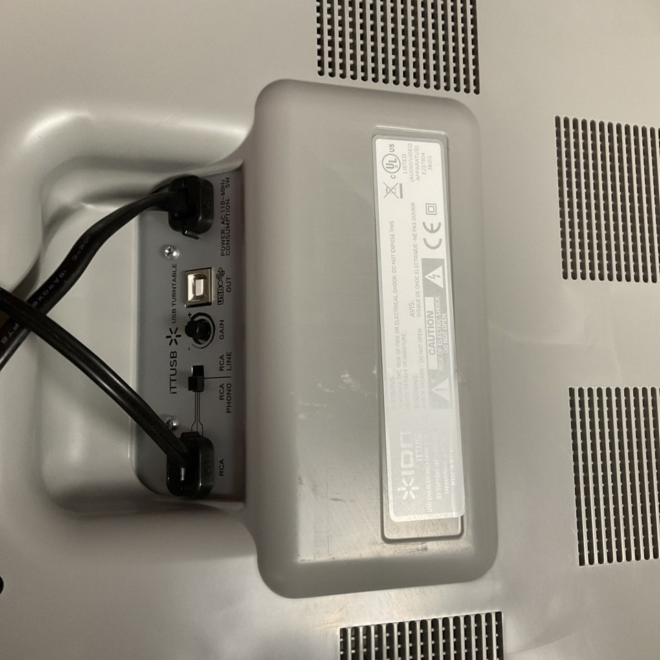 Ion USB Turntable ITTUSB Digitize Your Vinyl Collection W/kit Needs ...