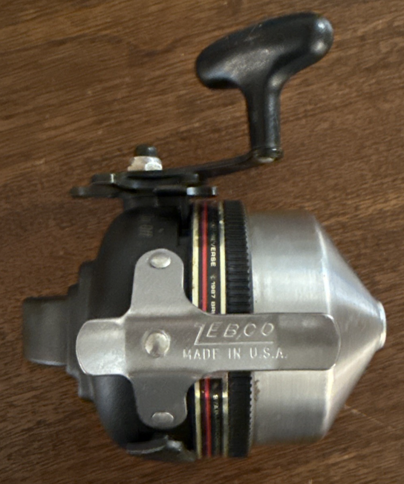 Vintage Zebco 888 Graphite Pro Staff Spin Cast Fishing Reel - Made in ...