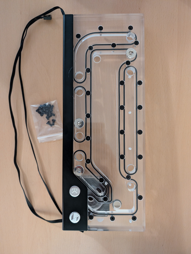 Lian Li O11D Distro Plate G1 Reservoir w/ EK DDC 3.1 Pump PC Water Cool ...