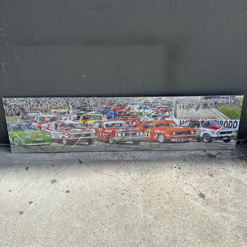 Panorama Of Legends Bathurst Holden Ford Large Repro Al Sign Style 2 ...