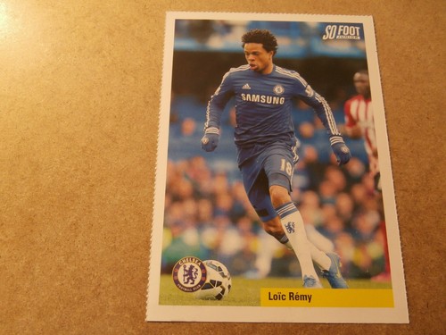 LOIC REMY (FC CHELSEA), RARE FOOTBALL ROOKIE CARD SO FOOT (JT29) | eBay