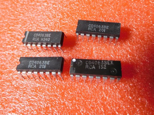 Lot of 4: RCA CD4063B (CD4063) DIP IC - NOS. USA Seller, fast ship! | eBay