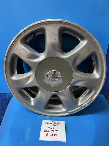 1995-2000 LEXUS SC SERIES SC300 ALLOY WHEEL 16x7, 5 LUG, 4-1/2" 7 SPOKE ...