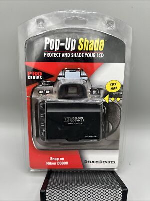 Pro Series Delkin Devices eFilm Pop-Up Screen Shade Nikon D3000 | eBay