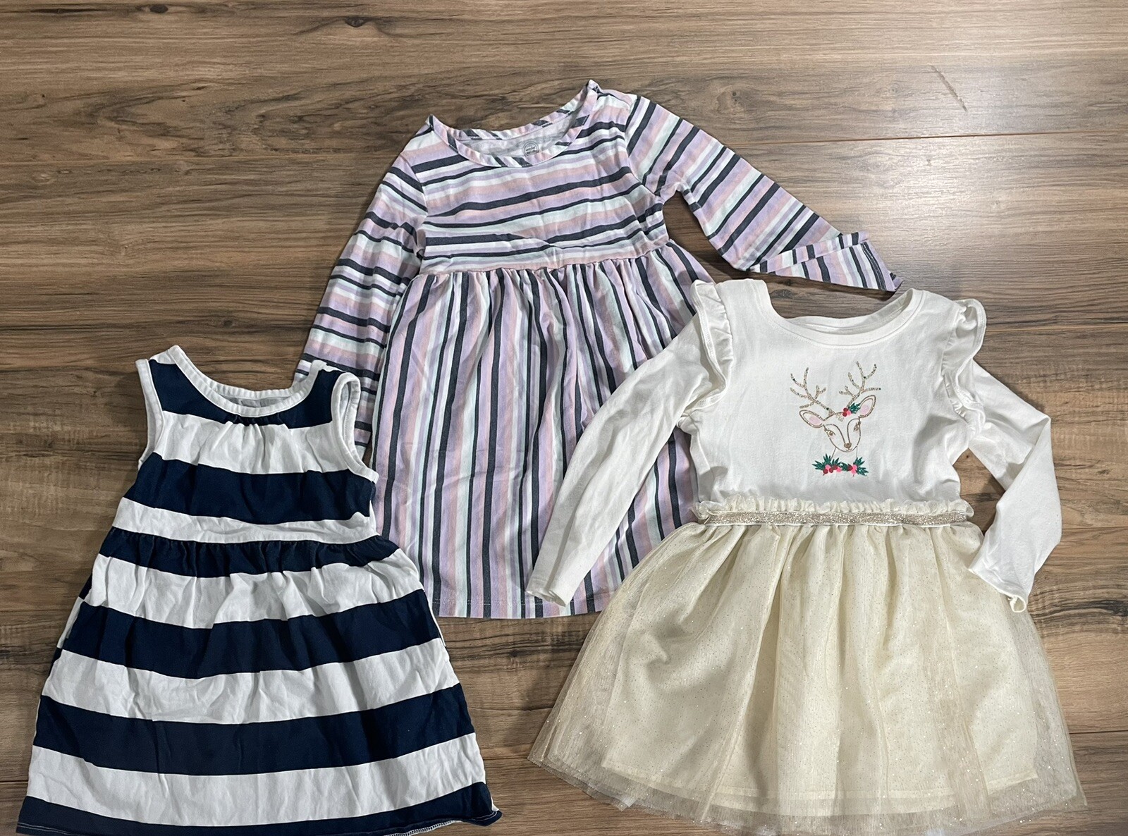 3T Girls Dresses For Summer/ Fall/ Winter Lot Of 3 | eBay