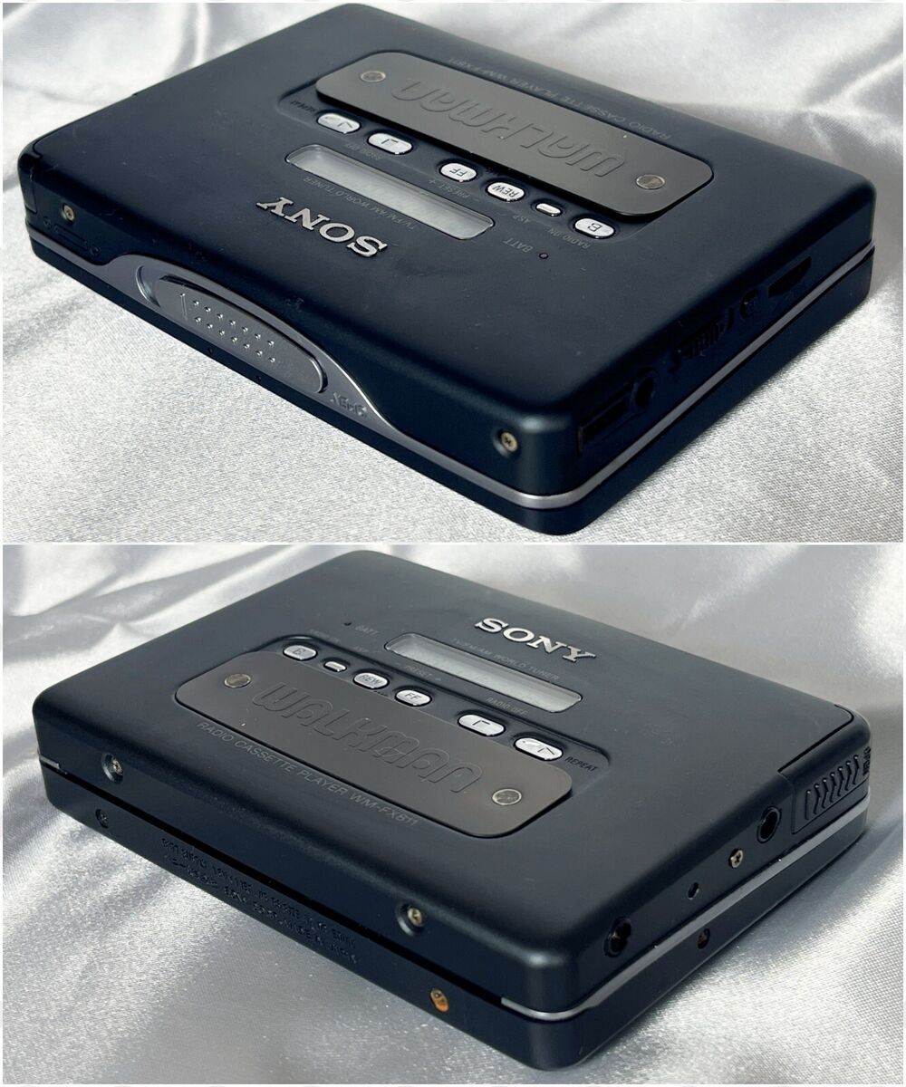SONY WM-FX811 1995 Walkman Black Radio Cassette Player Made SONY WM-FX811 1995 Walkman Black Radio Cassette Player Made