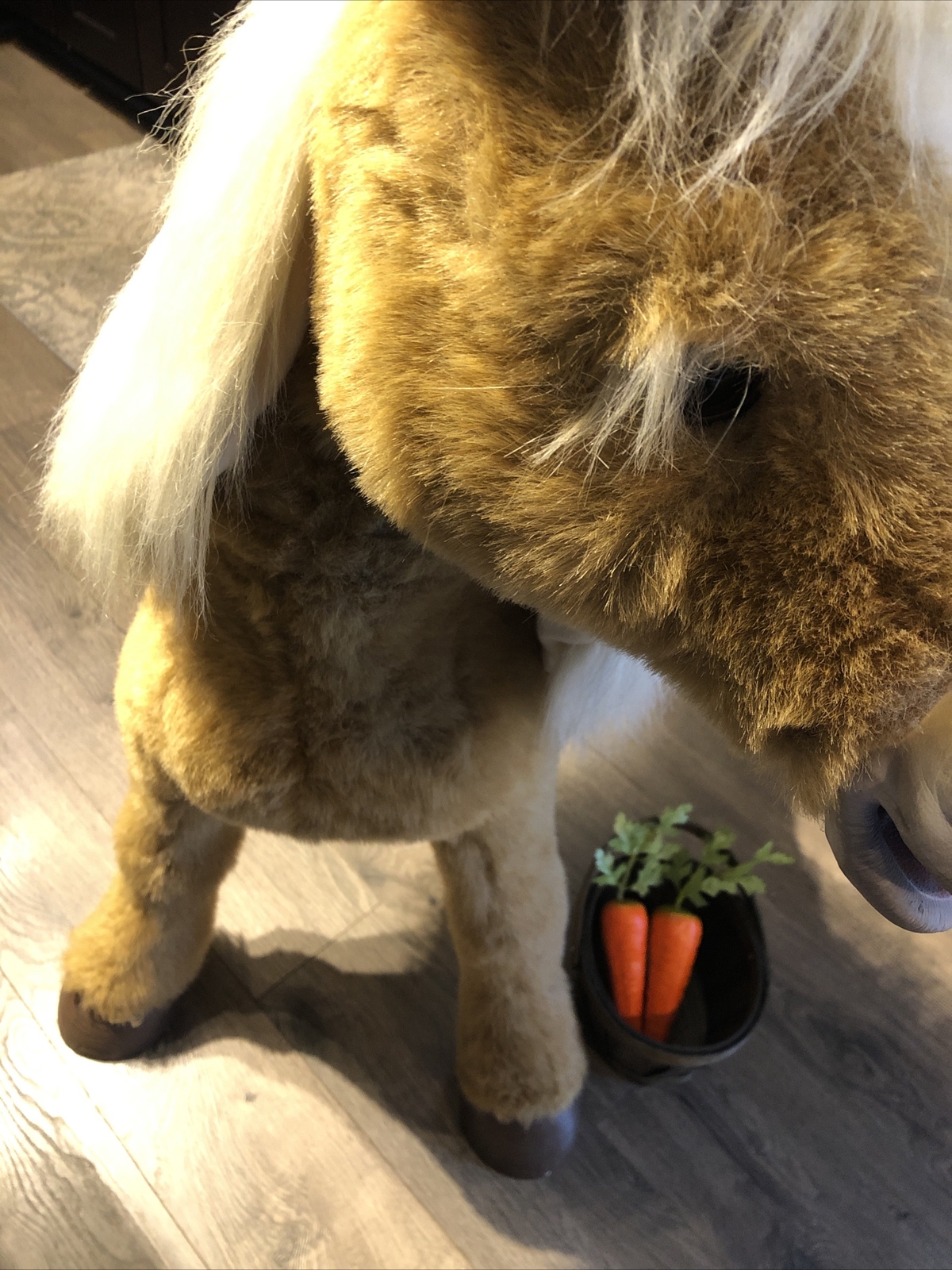 Hasbro Butterscotch Fur Real Friends Large Pony Sit On Interactive ...