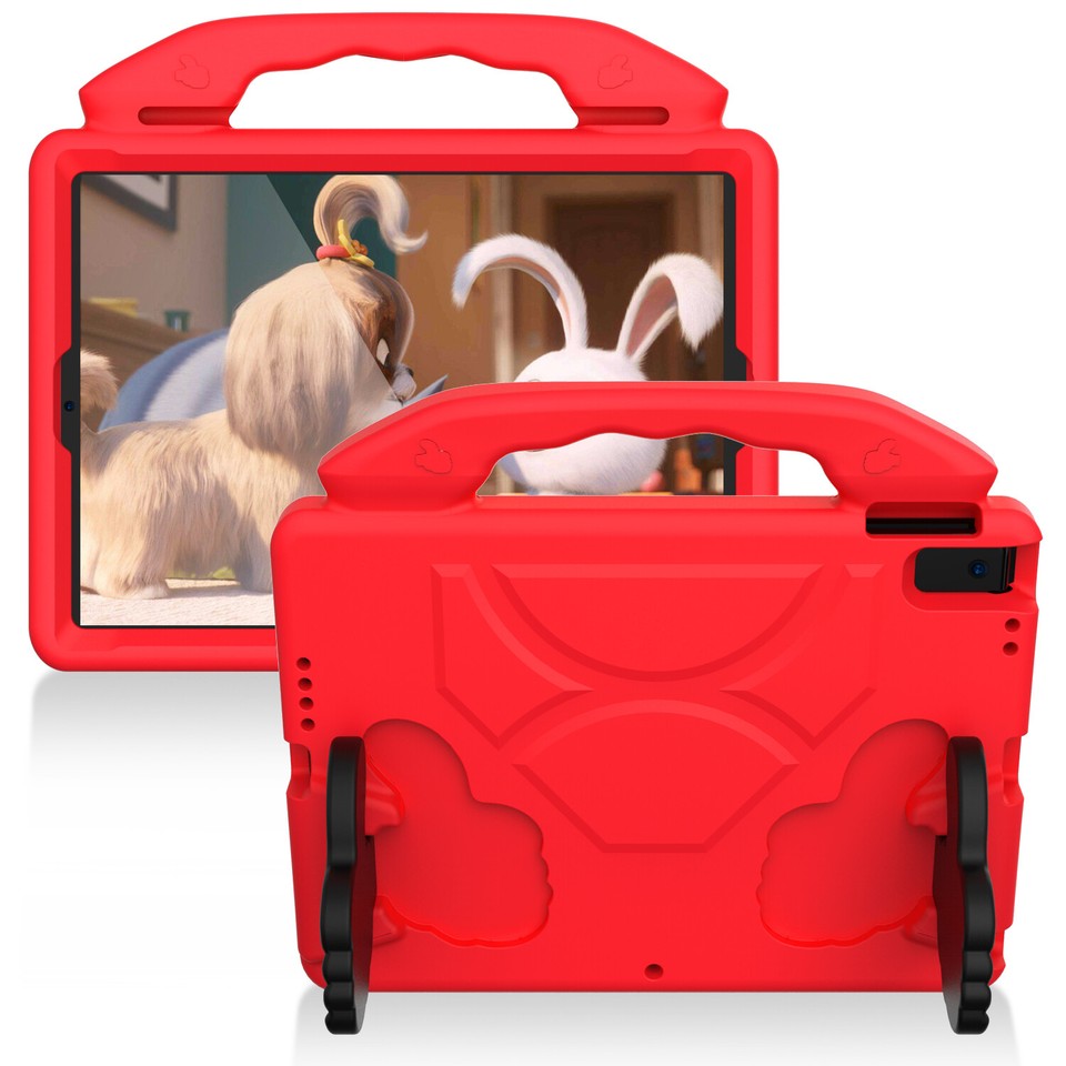 Kids Portable EVA Stand Case Cover For iPad (A16) /10th 9th 8th 7th 6th ...