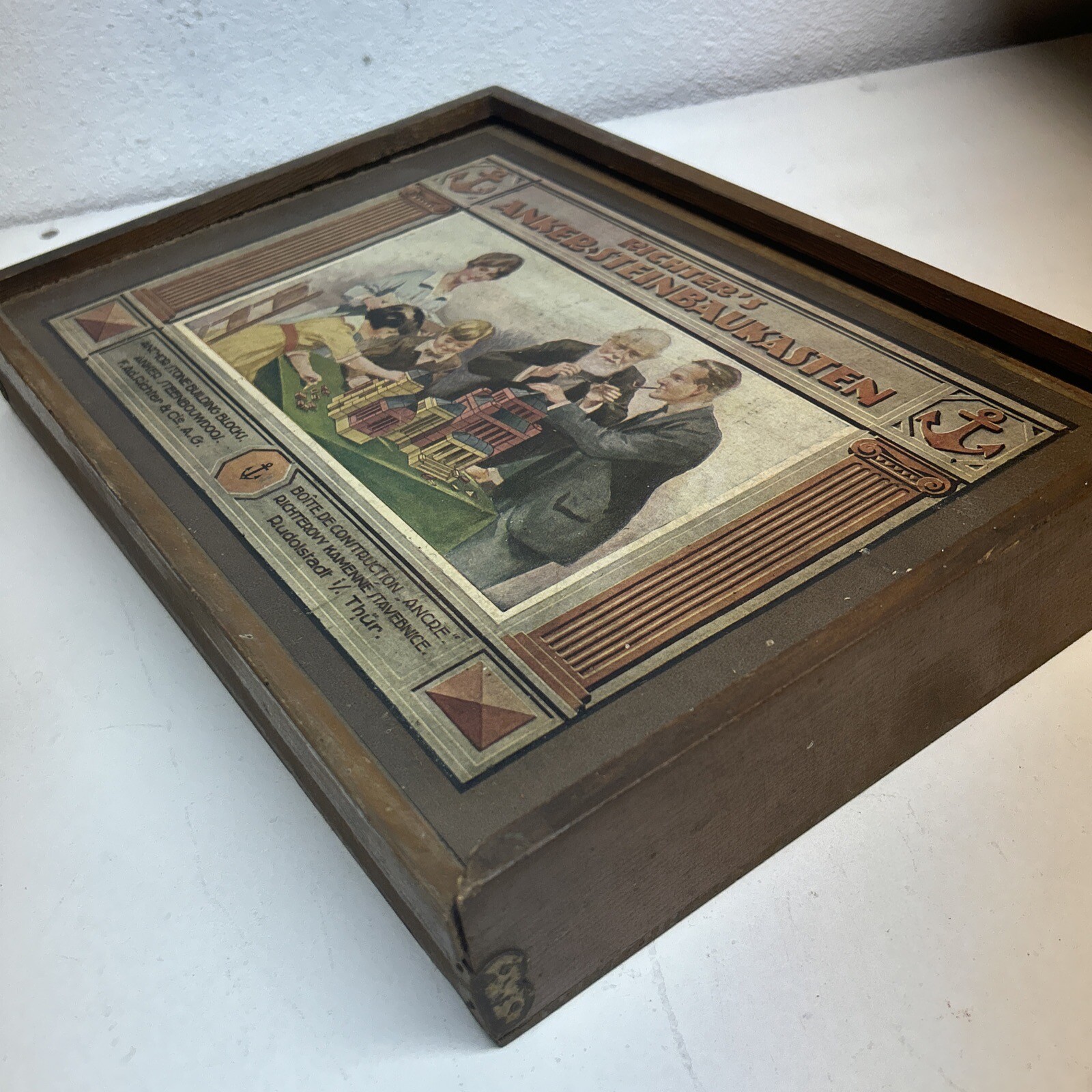 antik Richter`s Anker-Steinbaukasten um 1900 | eBay