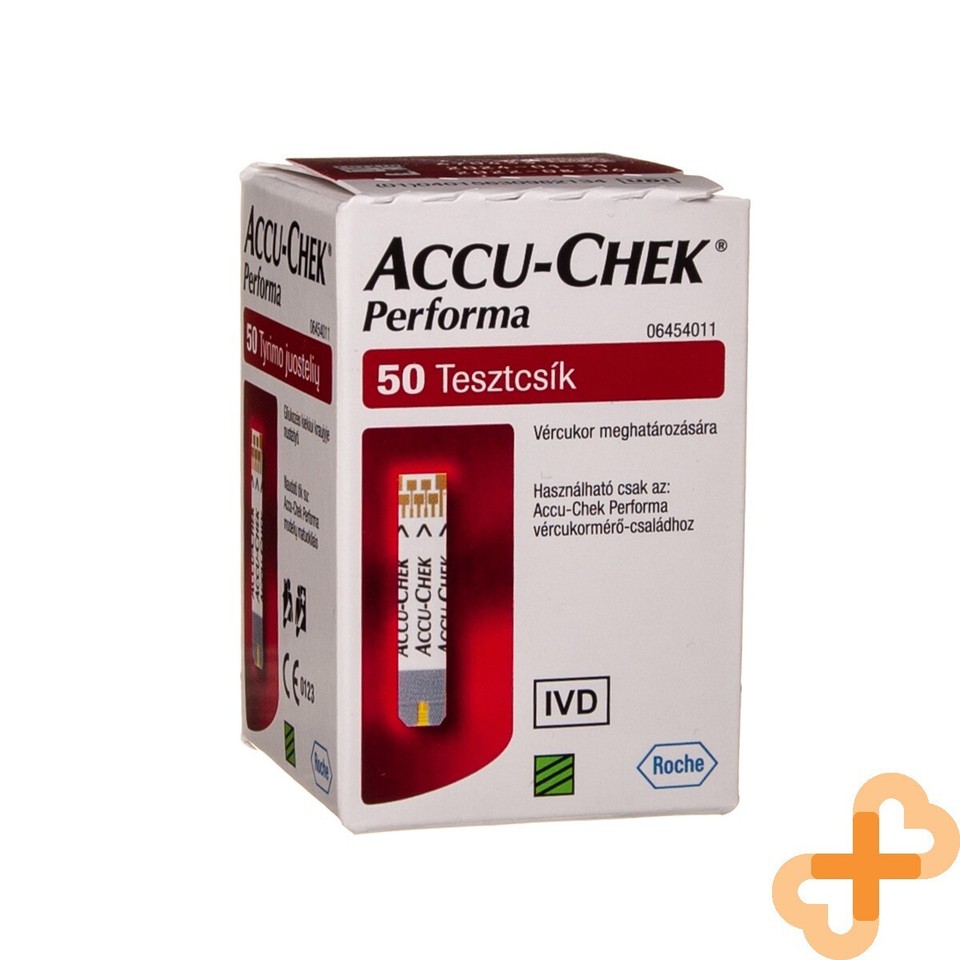 ACCU-CHEK PERFORMA 50 Instant Test Strips To Check Glucose Level in ...
