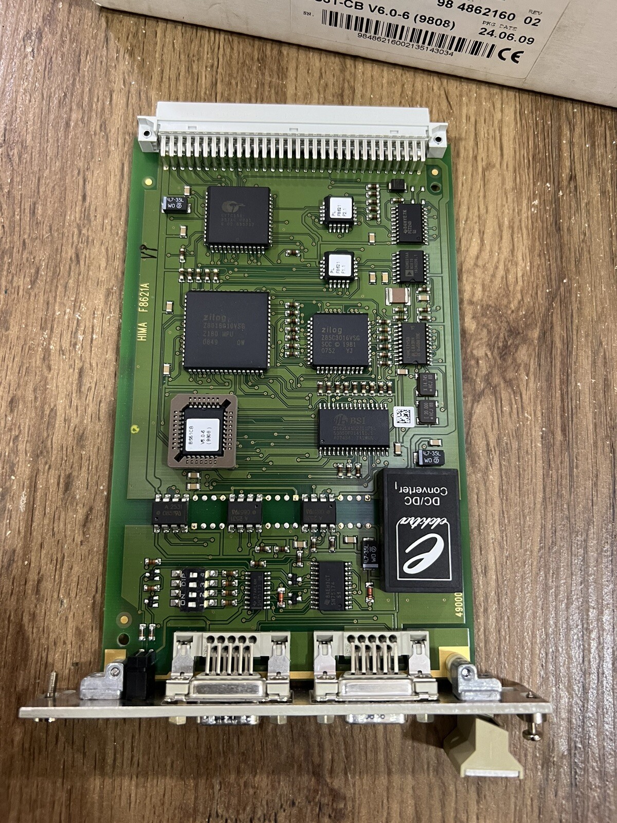 HIMA F 8621A COMMUNICATION MODULE P/N:98 4862160 REV.02 | eBay