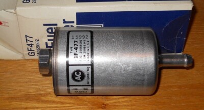 NOS 1982 Camaro Firebird ACDelco Fuel Filter GF477 | eBay