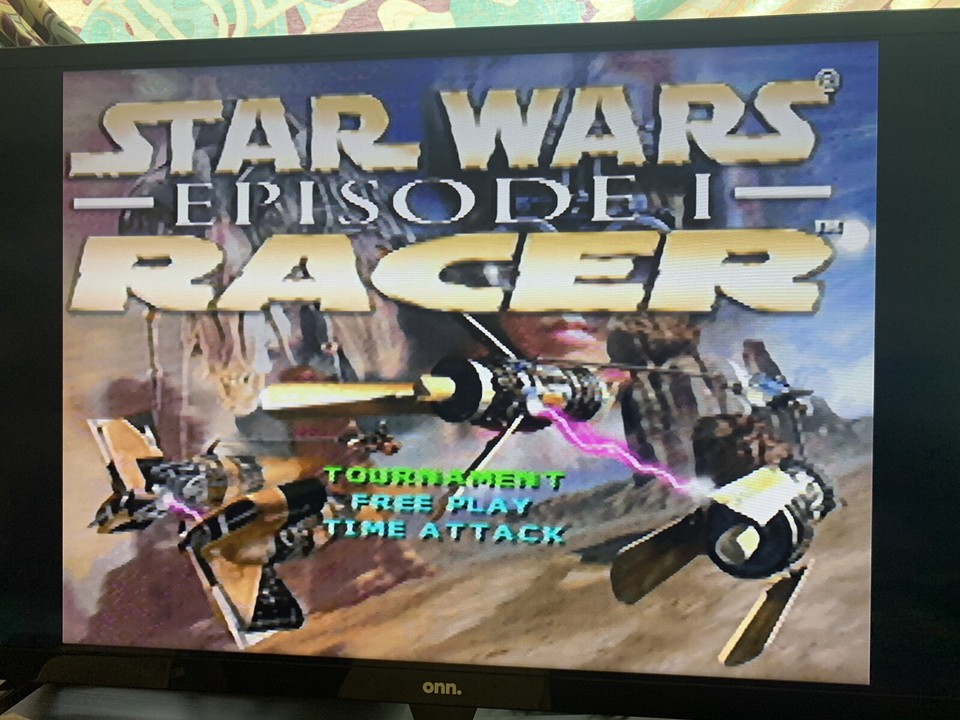 Star Wars Episode 1 Pod Racer (1999) - Nintendo 64 N64 - Authentic ...