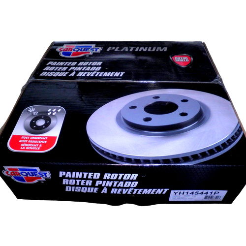 Carquest Platinum Painted Brake Rotor YH145441P Rear, Meets or Exceeds ...