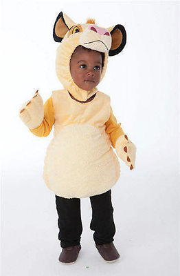 Disney Store SIMBA Cub Lion King DELUXE PLUSH 2-PIECE Costume Halloween ...