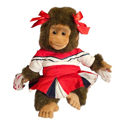 Vtg Hosung Hand Puppet Monkey Cheerleader | eBay