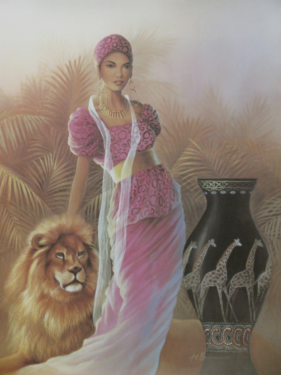 African Princess Art