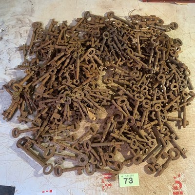 Big Job Lot 9kg Old Keys Antique Hospital Asylum Jail 250+ Keys Gibbons ...