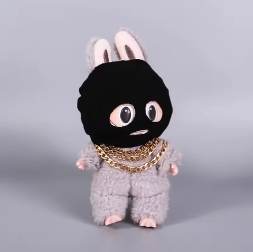 Clothes for Labubu, Ski Mask with Chain, DOLL NOT INCLUDED | eBay