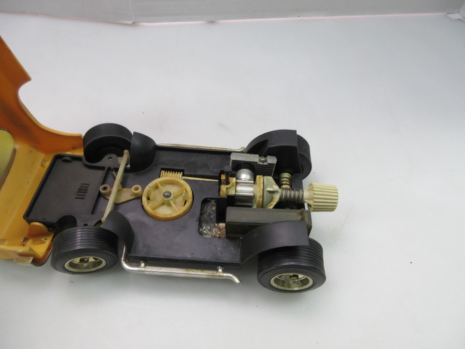 Vintage 1970's COX yellow Action Van Tether Car | eBay