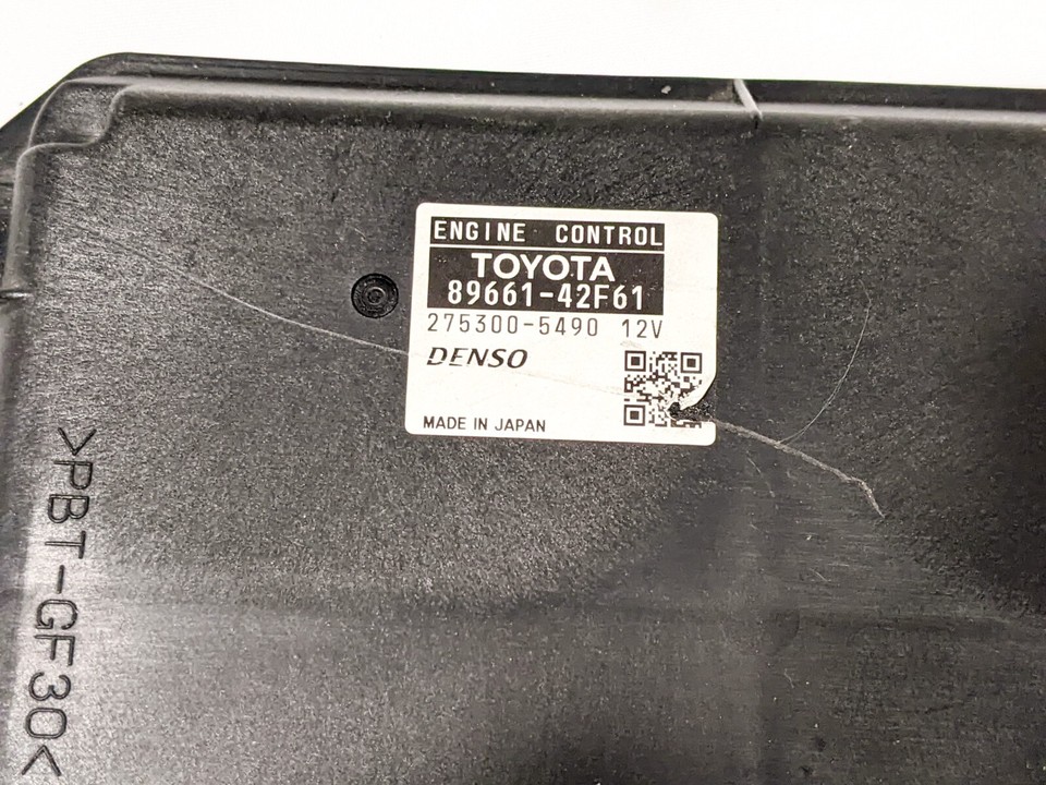 06-08 Toyota RAV4 ECM Engine control module PCM 89661-42F61 275300-5490 ...