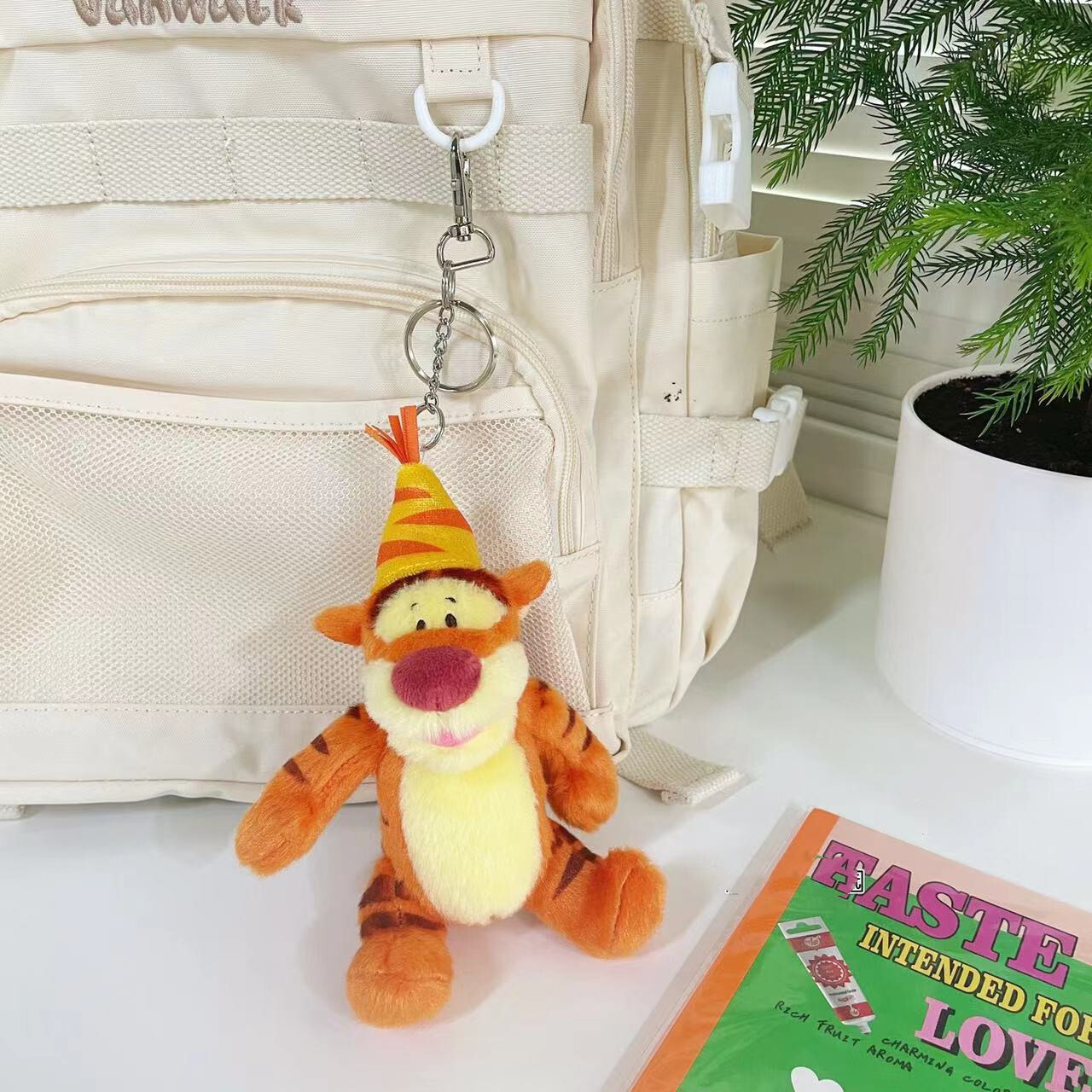 Disney Tiger Winnie The Pooh Tigger Plush Keychain 10cm | eBay