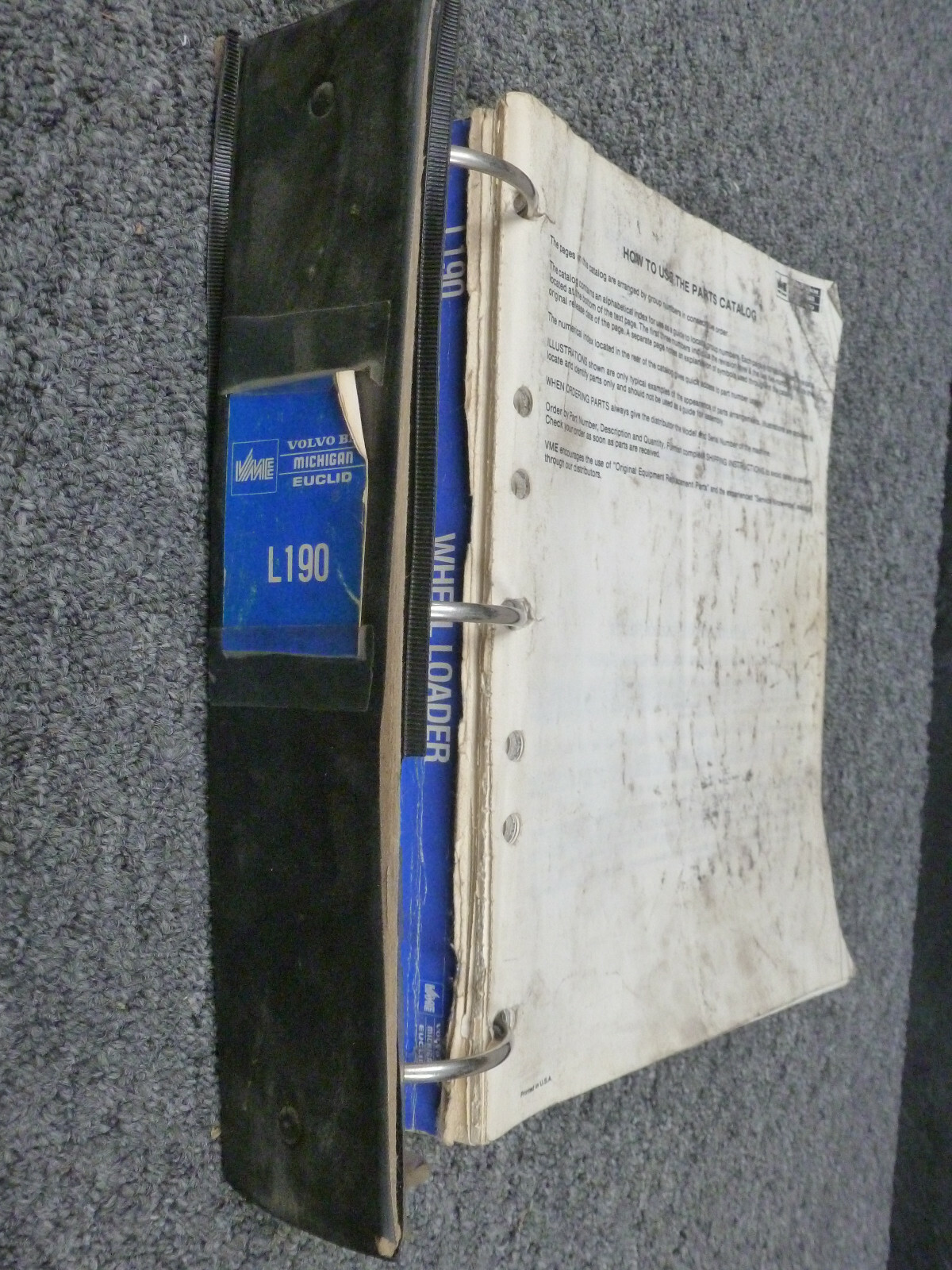 Volvo Michigan Euclid L190 Wheel Loader Parts Catalog Manual | eBay