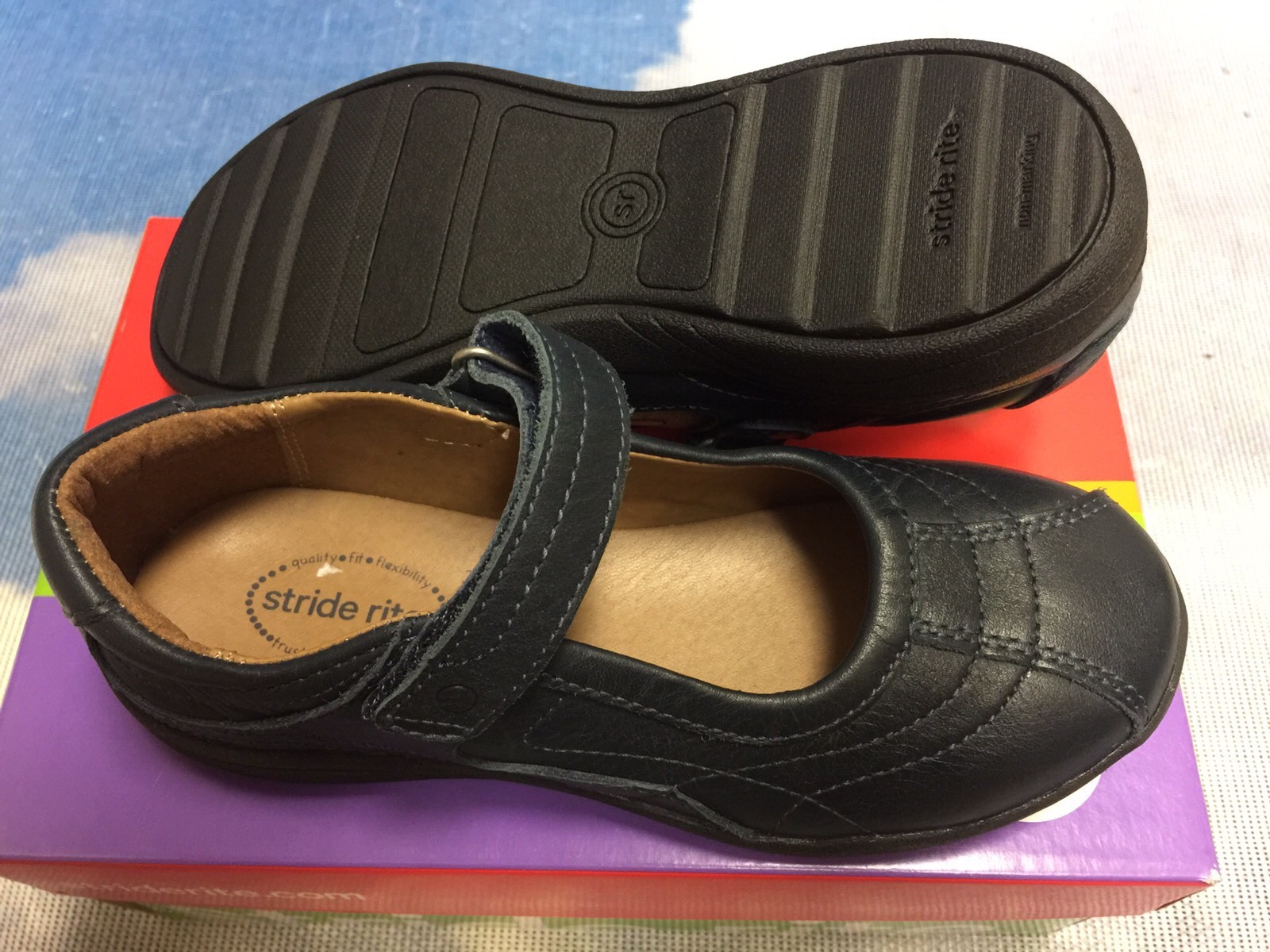 Stride Rite Claire Mary Janes School Uniform Kid Size 8.5 to Youth 5 ...