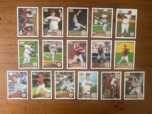 2011 Topps Arizona Diamondbacks Team Factory Set LIMITED DIAMOND ...