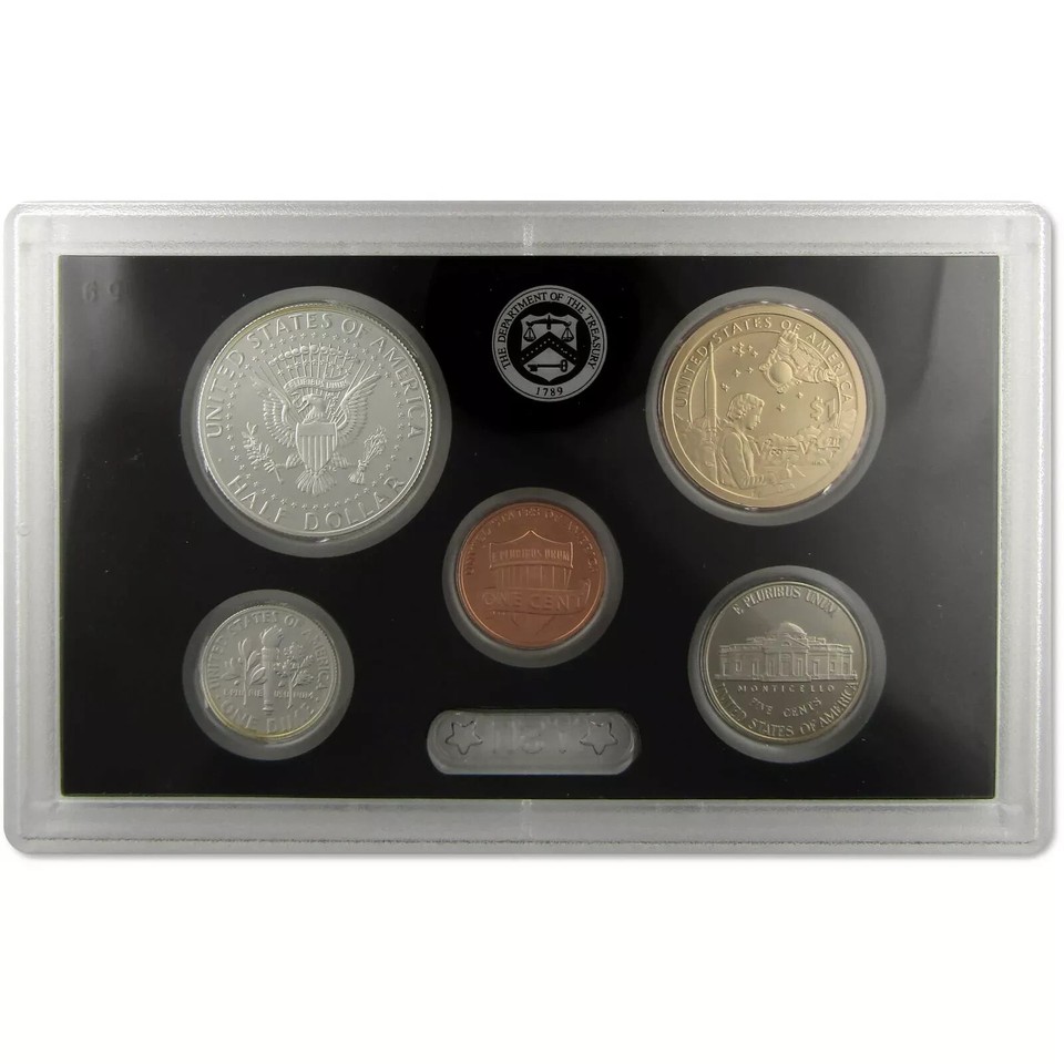 2019 Silver Proof Set U.S Mint OGP COA w/o 2019-W Reverse Proof Penny ...