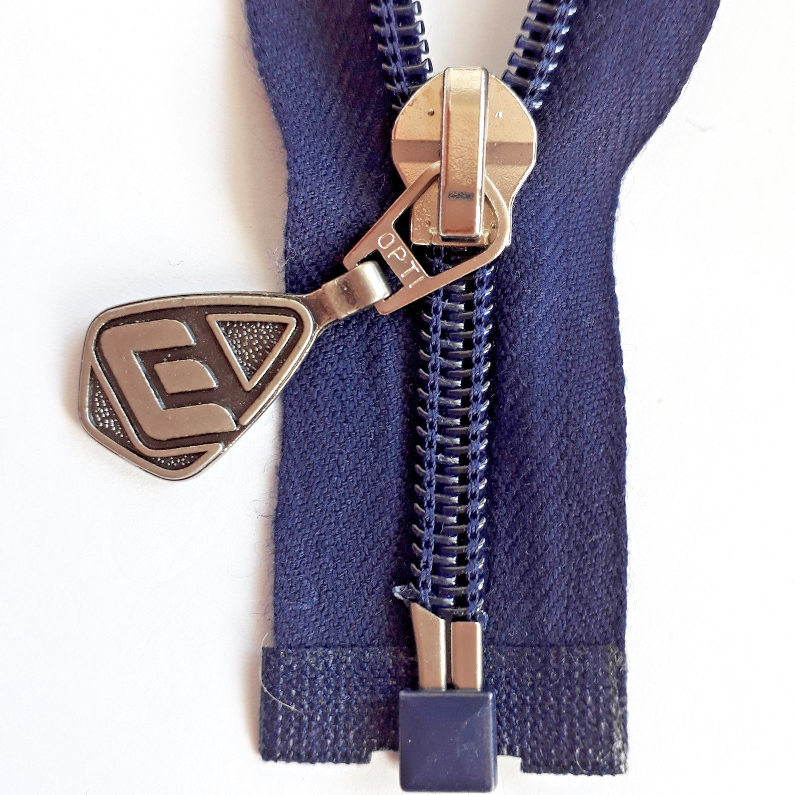 Zip Tinteblau Divisible Nylon Size 5 ( YKK Opti ) Zipper Cipzár Молния ...