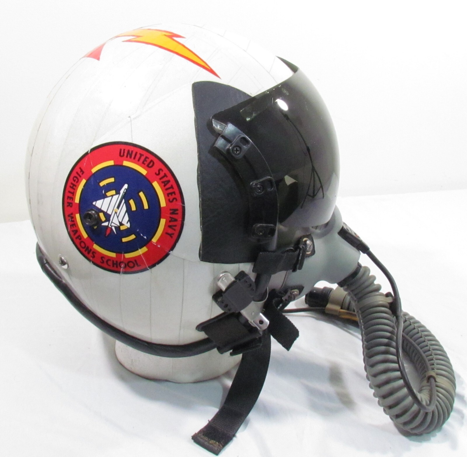 Navy USN Top Gun Fighter Pilot Gentex HGU84/P Flight Helmet MBU12 Mask ...