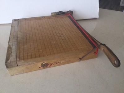 Vintage Ingento Paper Cutter. No. 1132-12” | eBay