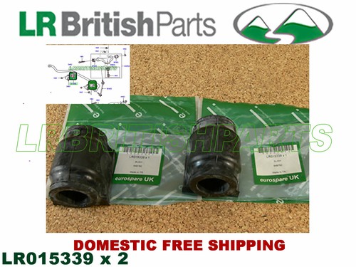 LAND ROVER BUSHING FRONT STABILIZER BAR LR3 SET 2 EUROSPARE NEW ...