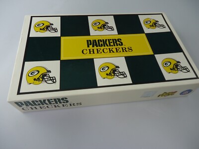 Greenbay Packers Minnesota Vikings checkers game set vintage | eBay