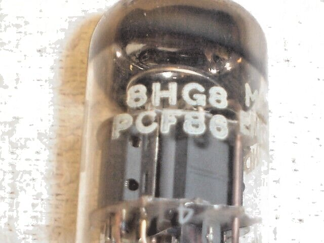 VINTAGE BRIMAR 8HG8 PCF86 VACUUM TUBE TUBES ENGLAND TESTED TUB23003 | eBay