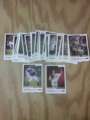 2006 TOPPS BASEBALL UPDATE ROOKIES DEBUT SET (1RD1-RD45) JON LESTER | eBay