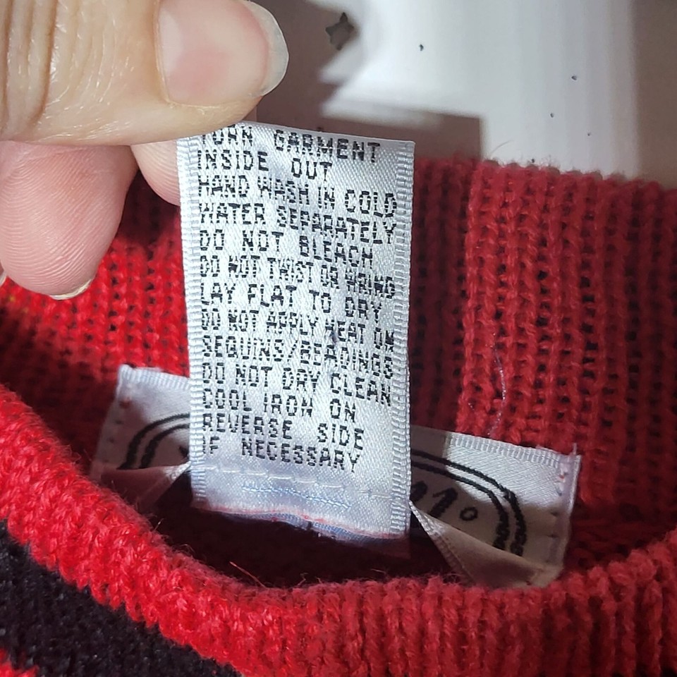 Vintage P Galli Women Multicolor Sweater Size Medium Abstract Art ...