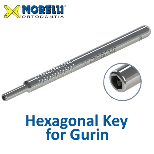 Morelli Dental Orthodontic Hex Archwire Wire Key Long Gurin Lock Tool ...