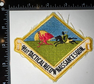 USAF US Air Force 91st Tactical Recon Squadron Patch | eBay