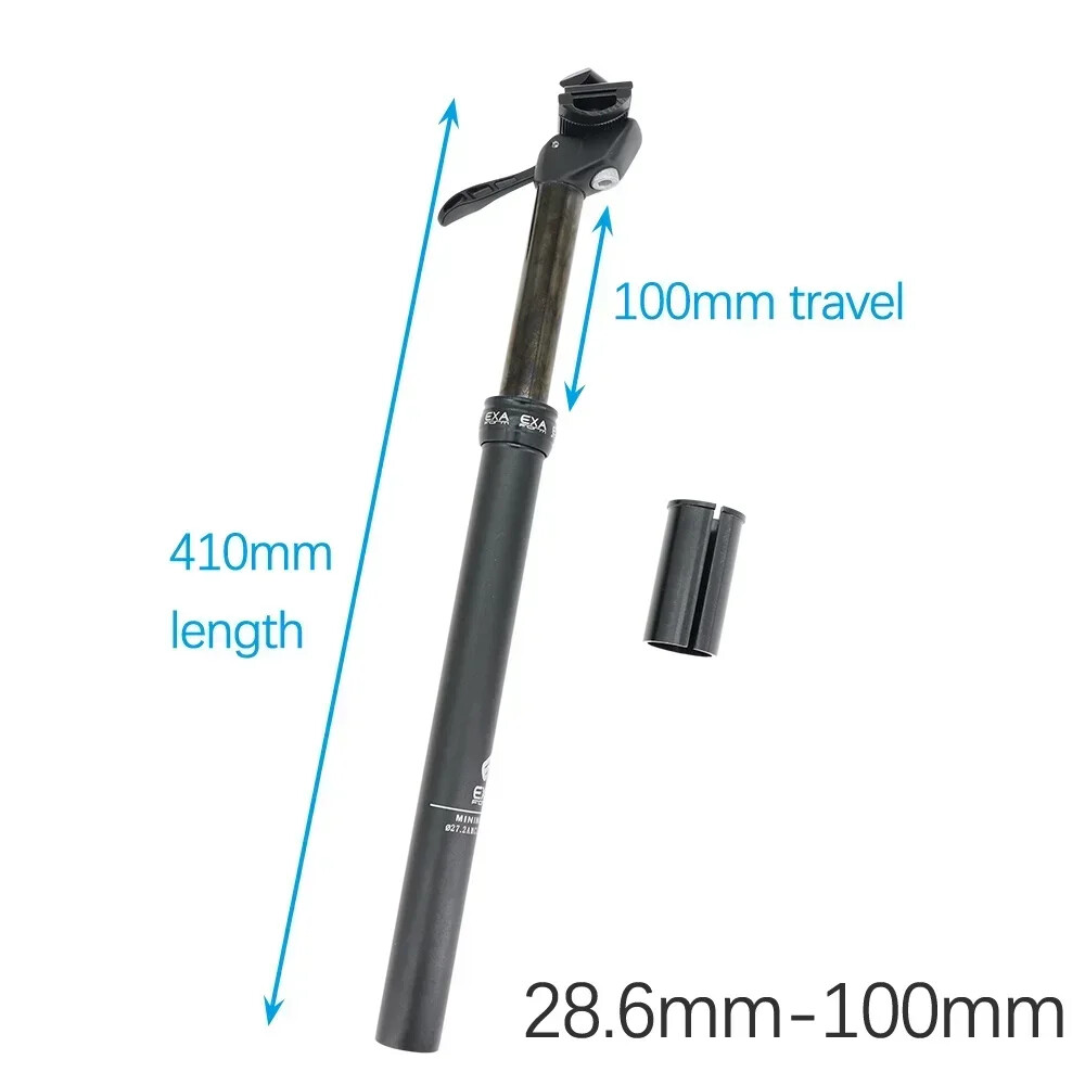 Kindshock Dropper Seatpost Manual Height Adjustable MTB Bike Lever ...