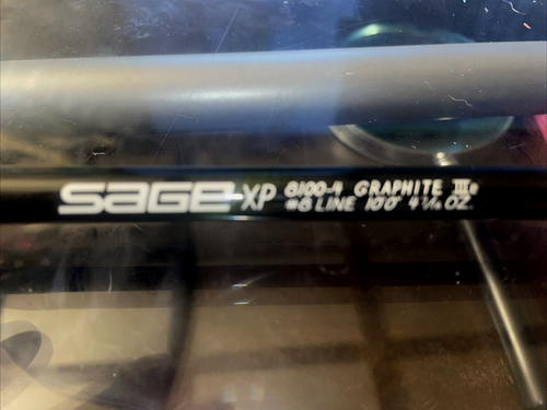 Sage XP 8100-4 Graphite III - 10’0” 4-piece 8 line 4 7/16 oz. Fly Rod ...