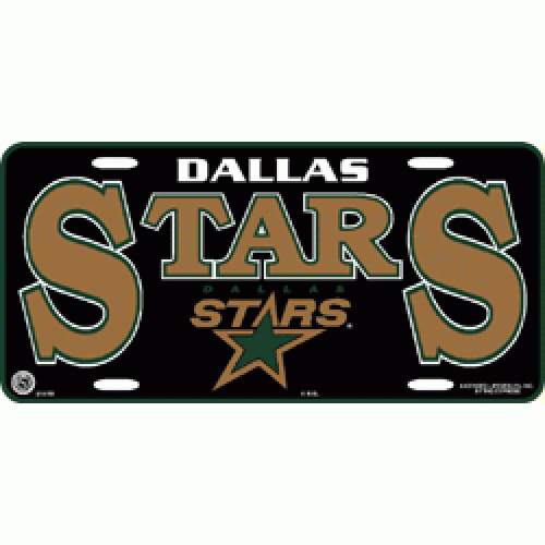 DALLAS STARS TEAM LOGO NHL HOCKEY LICENSE PLATE MADE IN USA | eBay