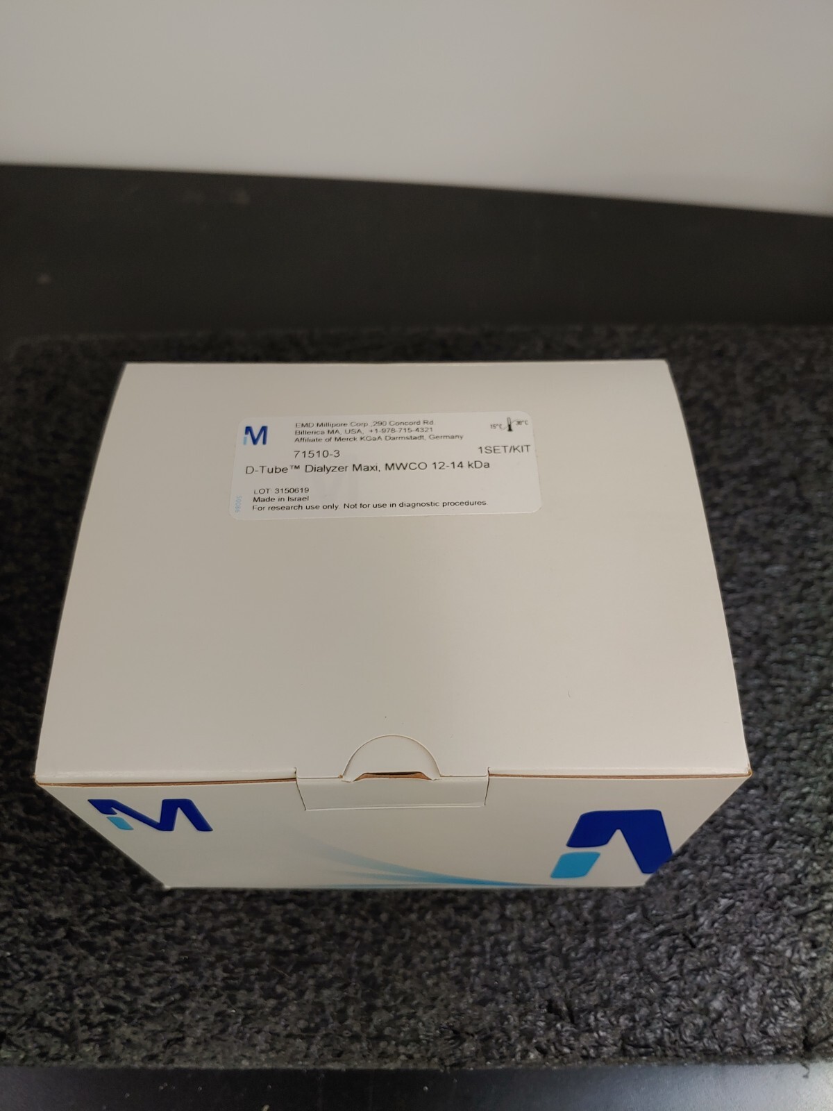 MILLIPORE 71510-3 1 Set/Kit D Tube96 Dialyzer Maxi MWCO 12-14kda for ...